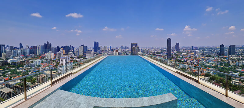 Luxus Hchstes Gebude Bangkok Bildnull